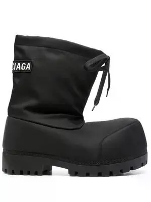 Balenciaga Logo Boots For Men