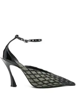 MUGLER 100mm Diamond-pattern Mules