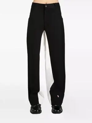 FAX COPY EXPRESS Two-tone Wide Leg Trousers