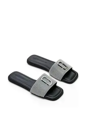 Marc Jacobs The Rhinestone J Marc Sandals