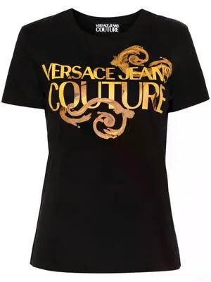 Versace Off The Shoulder T-shirts For Women