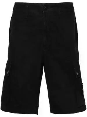 Stone Island Compass Cotton Cargo Shorts