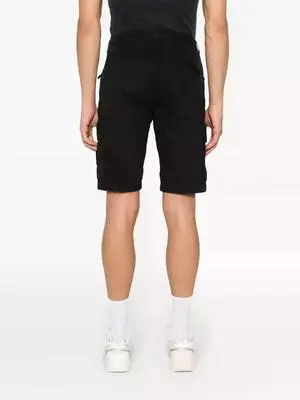 Stone Island Compass Cotton Cargo Shorts
