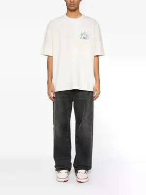 Amiri Starburst T-shirt - Neutrals