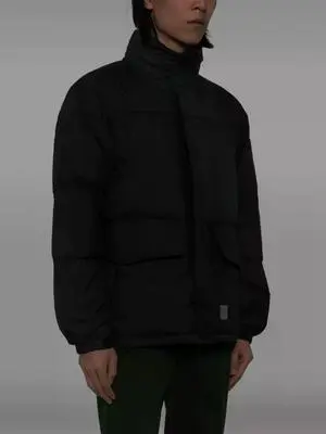 AGNES B. Logo-patched Down Jacket