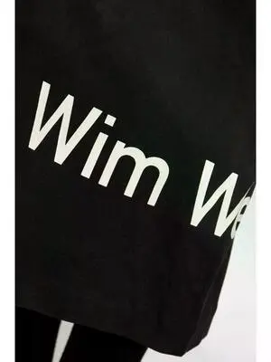 Yohji Yamamoto Text-print A-line Skirt