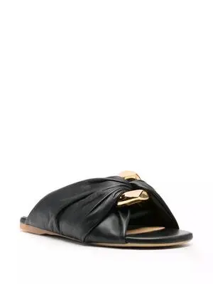 JW Anderson Corner Leather Flats