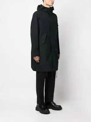 Stone Island Compass-patch Long-sleeved Coat