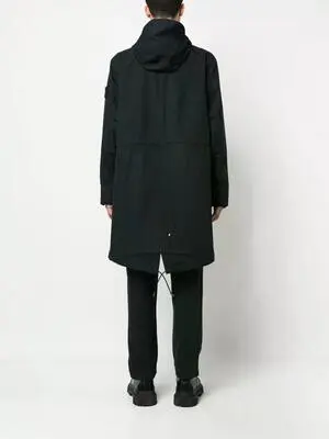 Stone Island Compass-patch Long-sleeved Coat