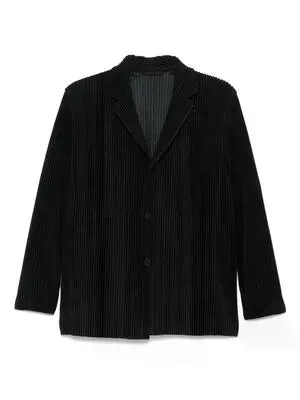 Issey Miyake Plissé Blazer - Black