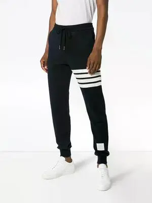 Thom Browne Loopback 4-bar Track Pants - Blue