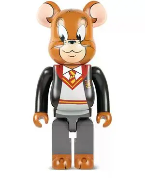 MEDICOM TOY X Tom & Jerry Jerry In Hogwarts House Robe Be@rbrick 1000% Figure - Brown