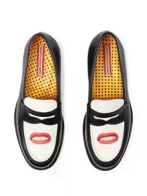 SCAROSSO Mouth-motif Loafers