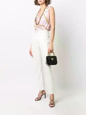 Versace La Medusa Patent Mini Bag