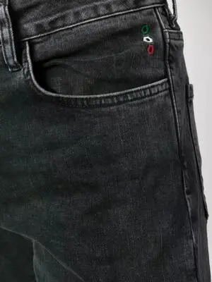 Philipp Plein Iconic Straight-leg Jeans - Grey