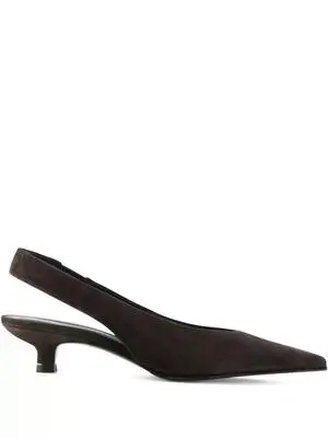 NOTABENE Eleonora Pointed-toe Slingback Pumps - Brown