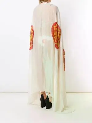AMIR SLAMA Silk Long Shirt Dress