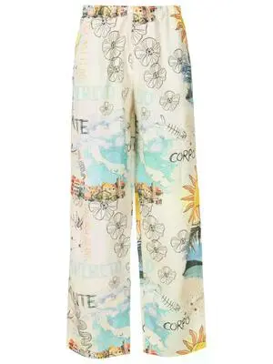Amir Slama Printed Pants For Men