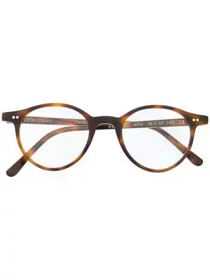 EPOS Havana Round Frame Glasses - Brown