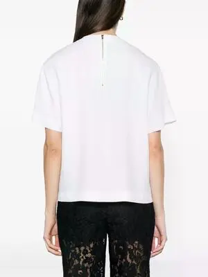 Moschino Painting-print Crepe Blouse