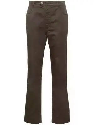 Saint Laurent Straight-leg Cotton Trousers