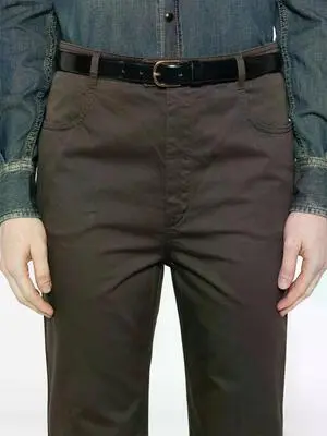 Saint Laurent Straight-leg Cotton Trousers