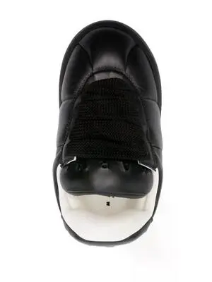 Marni Bigfoot 2.0 Padded Leather Sneakers - Black
