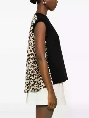 Sacai Paneled Tank Top