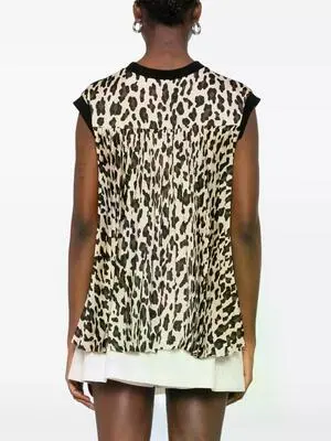 Sacai Paneled Tank Top