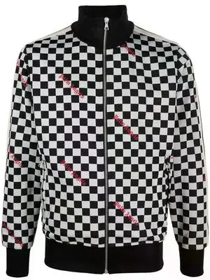 Palm Angels Damier-print Track Jacket