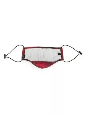 MOSTLY HEARD RARELY SEEN Two-tone Face Mask - Red