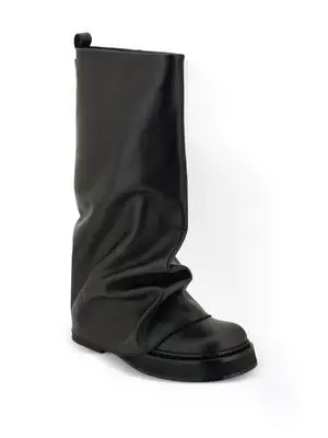 Attico Robin Knee-high Boots - Black