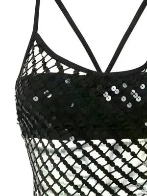 AMIR SLAMA Sequin Embellished Swimsuit