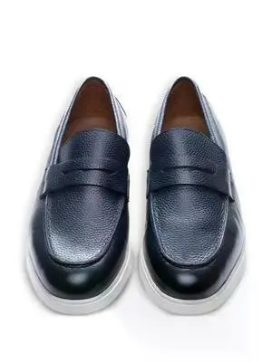 POCHE PARIS Rubber-sole Penny Loafers
