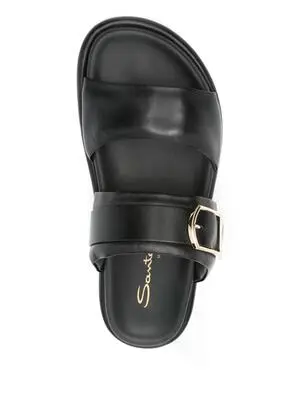 Santoni Leather Sandals