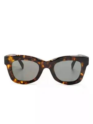 RETROSUPERFUTURE Altura Wayfarer-frame Sunglasses - Brown