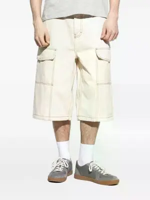 AMI Paris Cotton Cargo Shorts