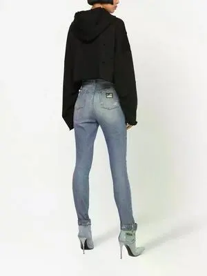 Dolce & Gabbana Grace Distressed Skinny Jeans