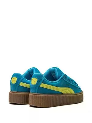 PUMA X Fenty Creeper Phatty Suede Sneakers - Blue