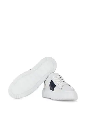 Hogan H-stripes Leather Sneakers