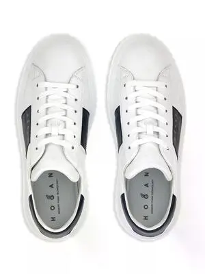Hogan H-stripes Leather Sneakers