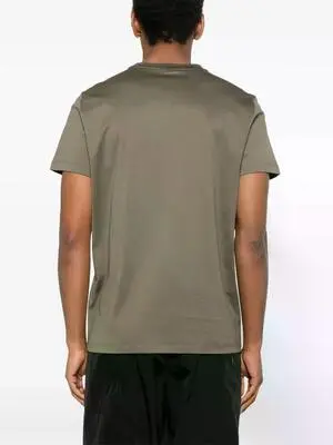 Moncler Double-logo-patch Cotton T-shirt