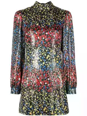 Raquel Diniz Eugina Floral Mini Dress