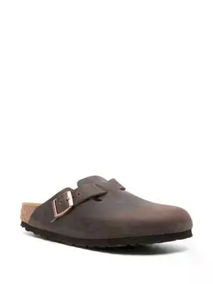 BIRKENSTOCK Boston Leather Mules