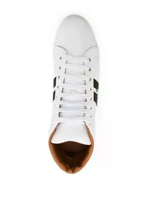 Philipp Plein Skull-charm Leather Sneakers