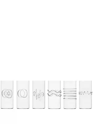 ICHENDORF MILANO Decò Tall Glasses - Neutrals