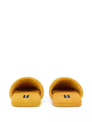 Dolce & Gabbana Cotton Terry Slippers - Yellow