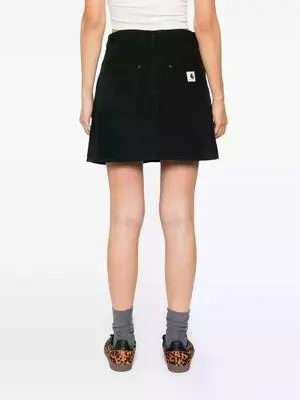 Carhartt Work In Progress Patch-pocket Mini Skirt - Black