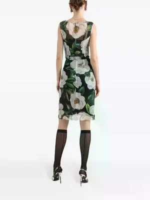 Dolce & Gabbana Floral-print Mini Dress