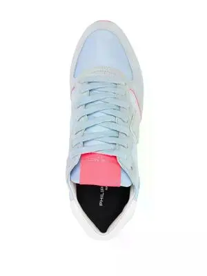 Philippe Model Tropez Lace-up Sneakers - Blue